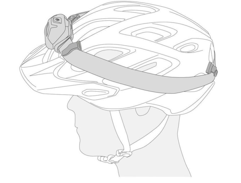 Petzl Uni Adapt - univerzální adaptér na čelovku. | Affekt.cz